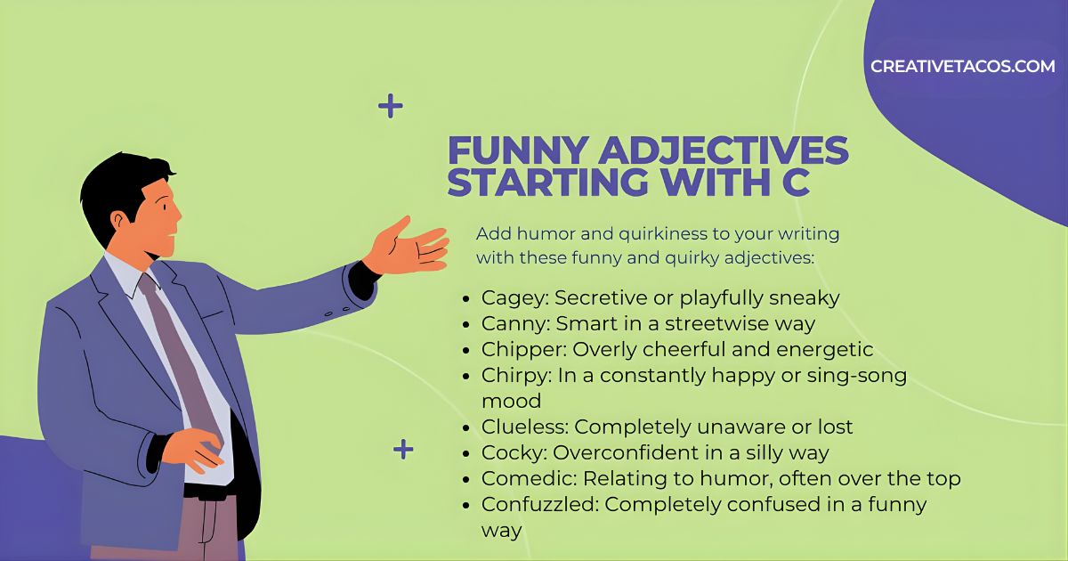Adjectives That Start with C - Creativetacos