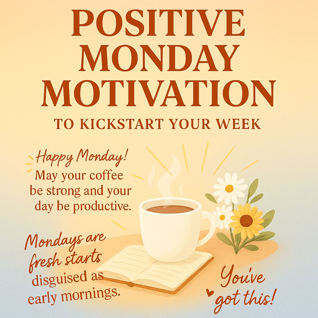 101 Heartfelt Monday Good Morning Wishes to Brighten Your Week ...